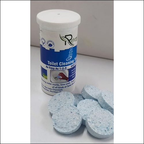 Toilet Cleaning Tablets - Blue & White, Effective Bathroom Cleaning ...