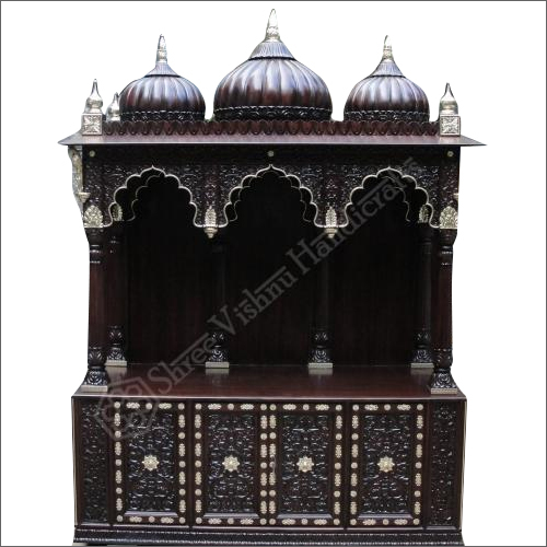 Wooden And Metal Home Temple at Best Price in Jaipur | Shree Vishnu ...