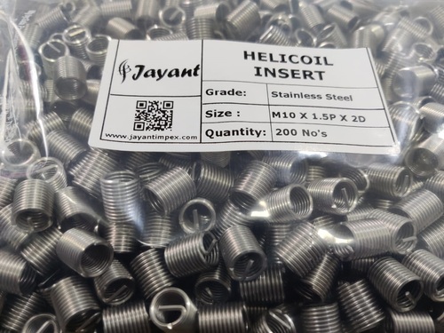 Helicoil Insert Ss 304 at Best Price in Mumbai | Jayant Impex Pvt Ltd