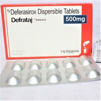 Deferasirox Dispersible Tablets 500mg at Best Price in Ahmedabad | Taj ...