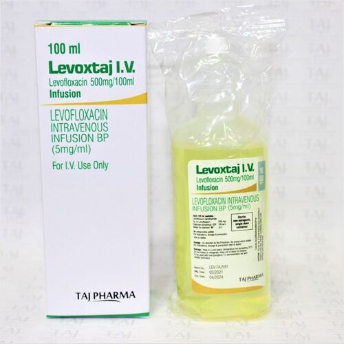 Levofloxacin Intravenous Infusion - 500mg/100ml Liquid, Quinolone ...