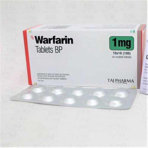 Warfarin Tablets Bp 1mg at Best Price in Ahmedabad | Taj ...