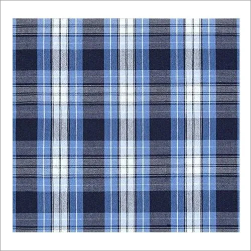 Polyester Blue School Uniform Fabric - Printed Uniform Material | Soft ...