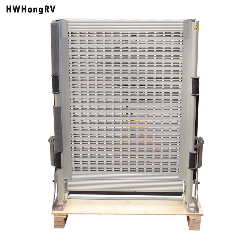 Hwhongrv Manual Vehicle Handicap Wheelchair Ramp For Van Is Made Of The ...