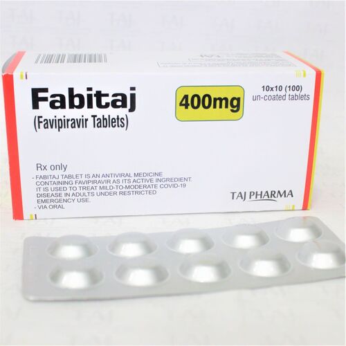 Favipiravir Tablets 400mg at Best Price in Ahmedabad, Gujarat | Taj ...