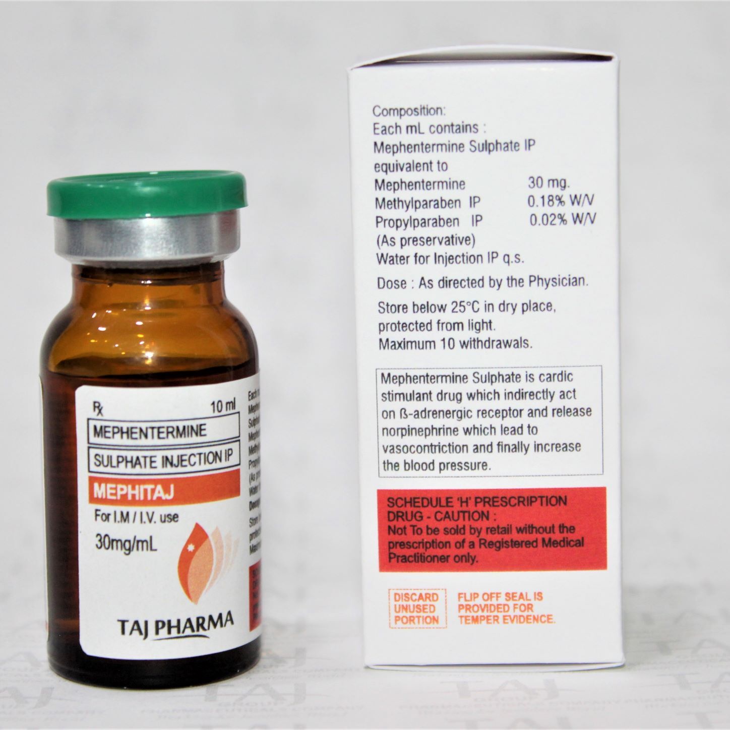 Mephentermine Sulphate Injection Ip 30mg/ml General Medicines at Best ...