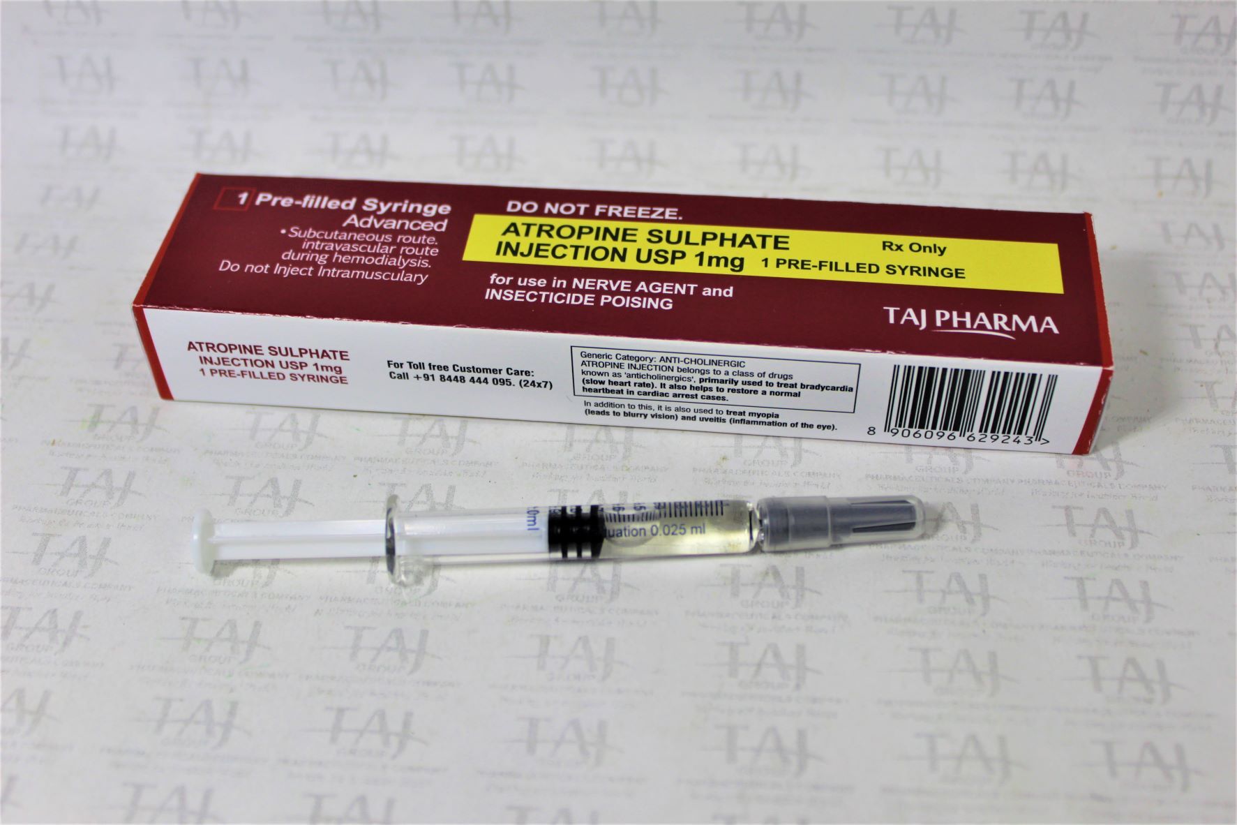 Atropine Sulphate Injection Usp 1mg Generic Drugs at Best Price in ...