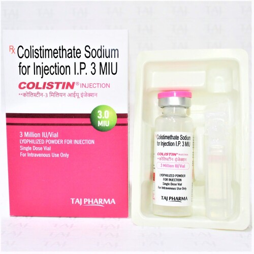 Colistimethate Sodium For Injection I.p. 3miu at Best Price in ...