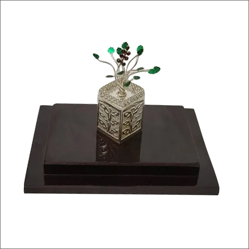 Pure Silver Tulsi Plant Gift Size: Different Available at Best Price in ...