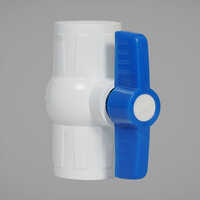 Upvc Short Handle Ball Valve - Plastic, Industrial Usage, Polished ...