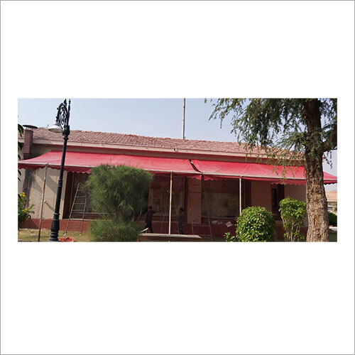 Red Terrace Awning at Best Price in New Delhi, Delhi | Jagdish Decor And Co