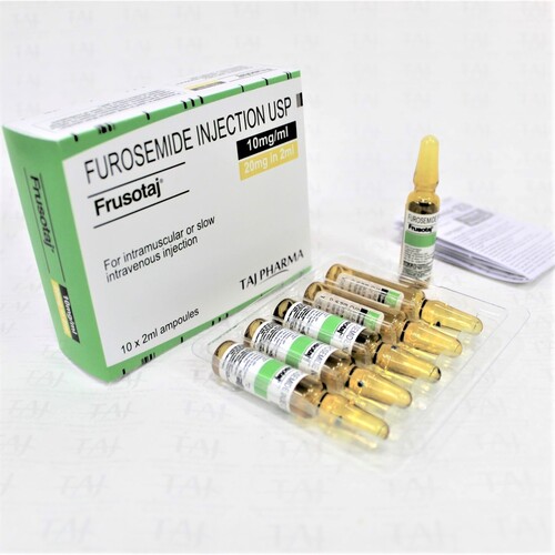 Furosemide Injection Usp 10mg/1ml (20mg/2ml) at Best Price in Ahmedabad ...
