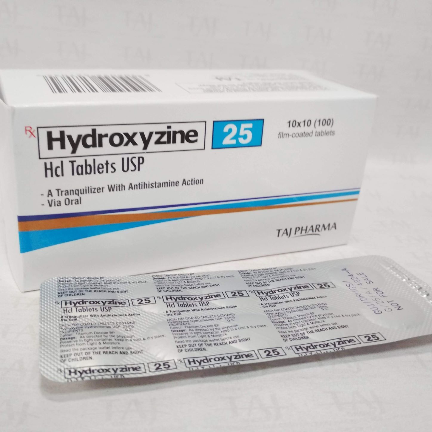 Hydroxyzine Hcl Tablets Usp 25mg at Best Price in Ahmedabad | Taj ...