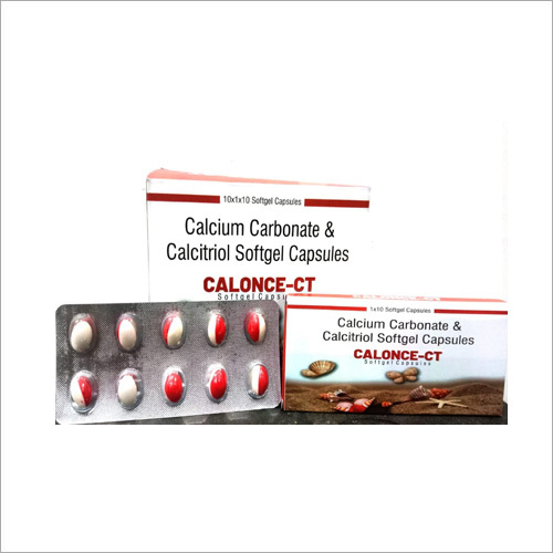 Calcium Carbonate And Calcitriol Softgel Capsules General Medicines at ...