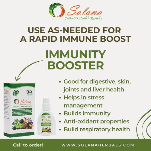 Immunity Boosting Drop - Herbal Infusion Blend | Dosage Guidelines ...