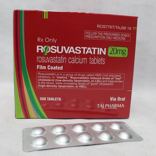 Rosuvastatin Calcium Tablets 20mg Generic Drugs at Best Price in ...
