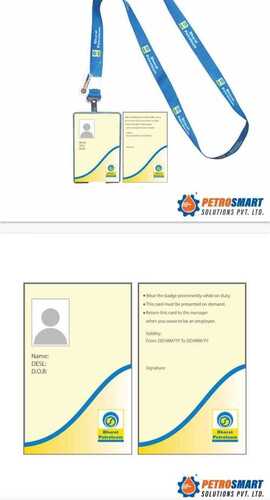Yellow Blue Bharat Petroleum (bpcl) Pvc Id Card at Best Price in ...