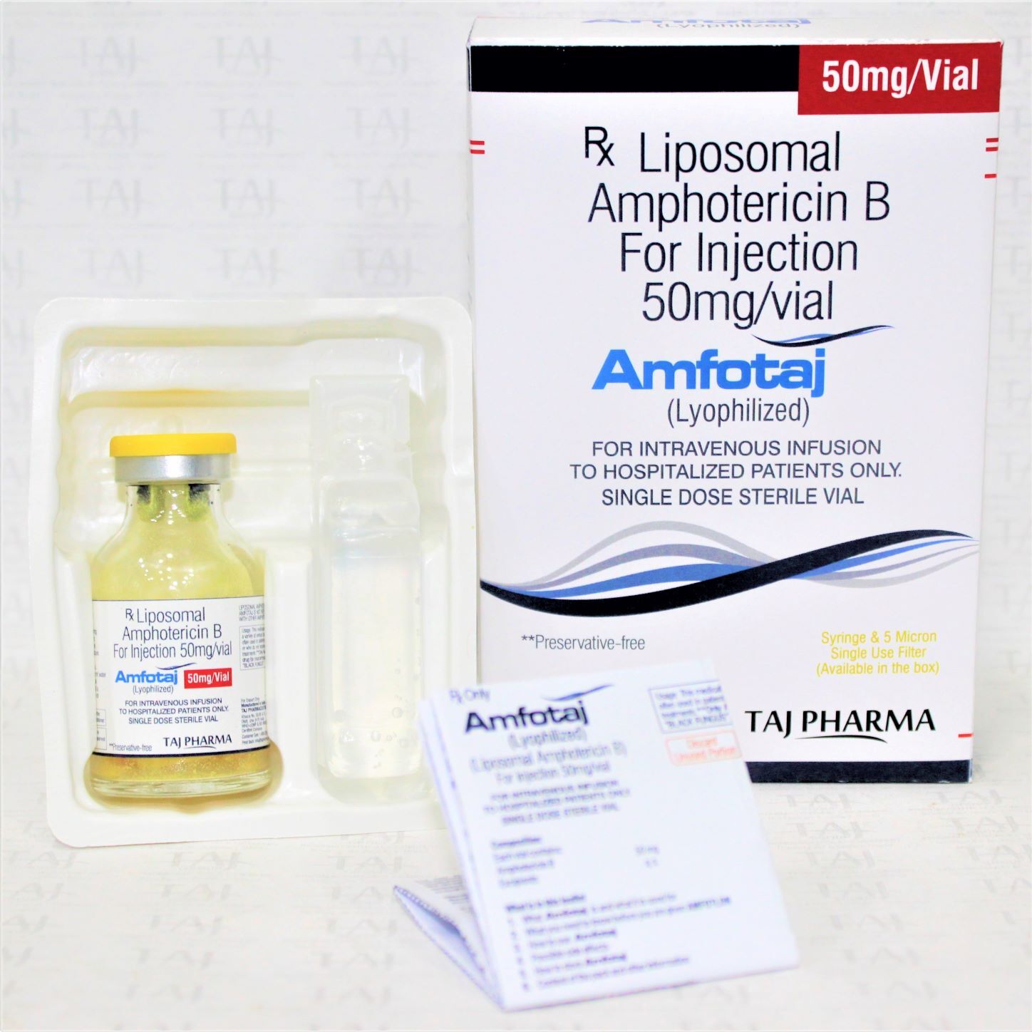 Liposomal Amphotericin B For Injection 50mg Expiration Date: 2 Years at ...