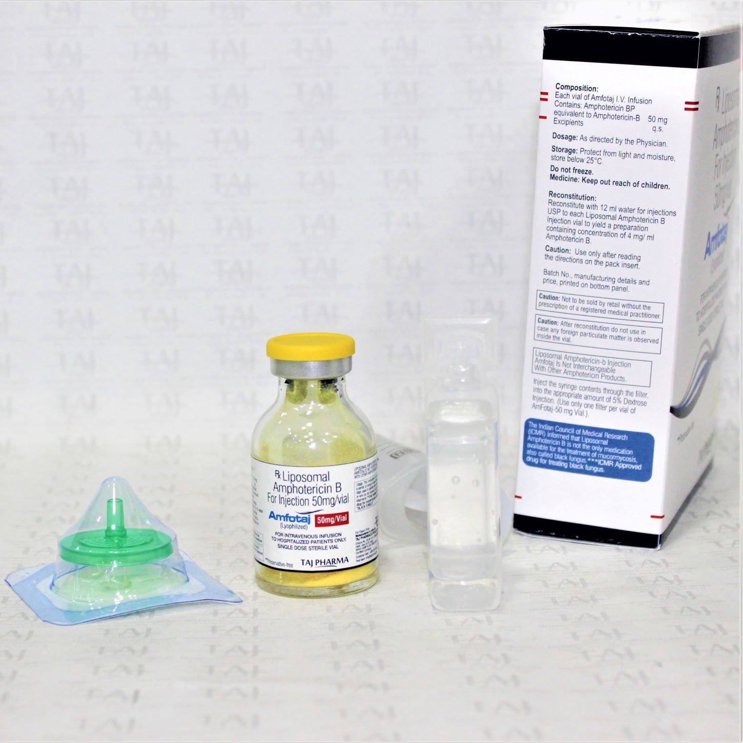 Liposomal Amphotericin B For Injection 50mg Expiration Date: 2 Years at ...