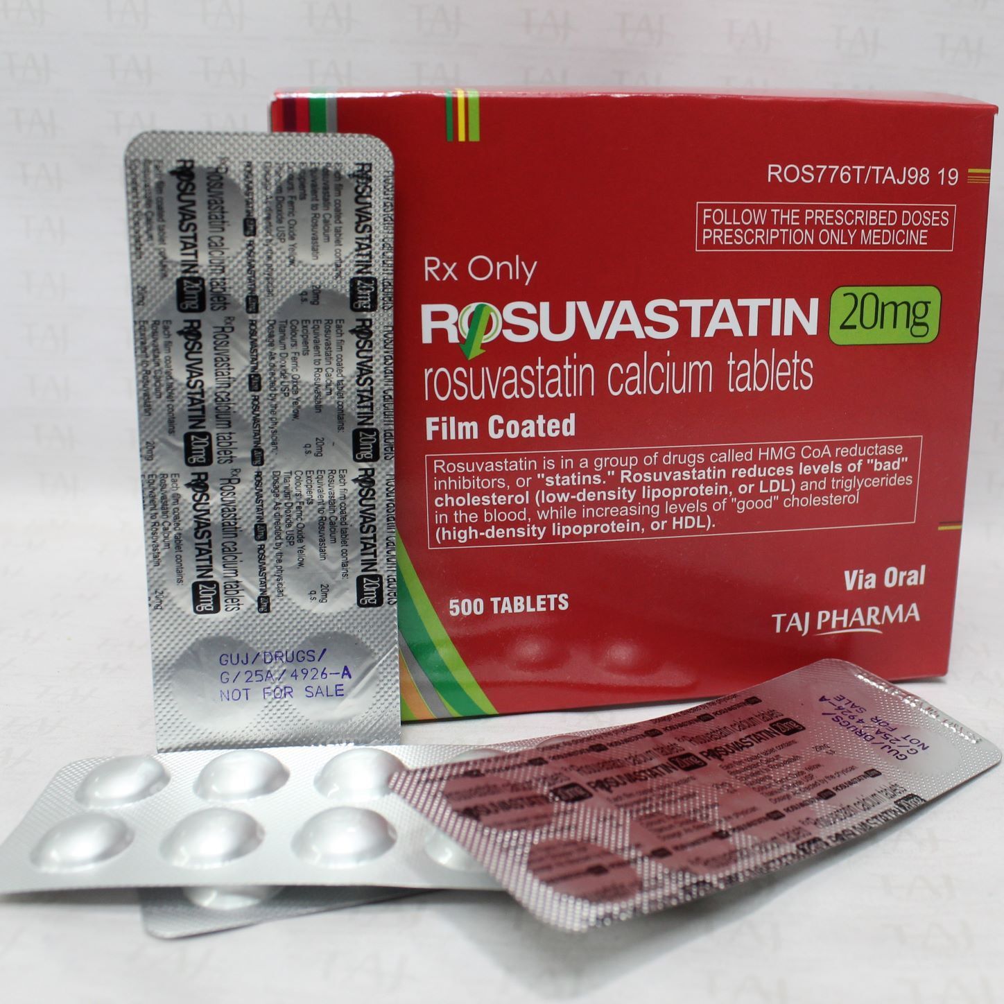 Rosuvastatin Calcium Tablets 20mg Generic Drugs at Best Price in ...