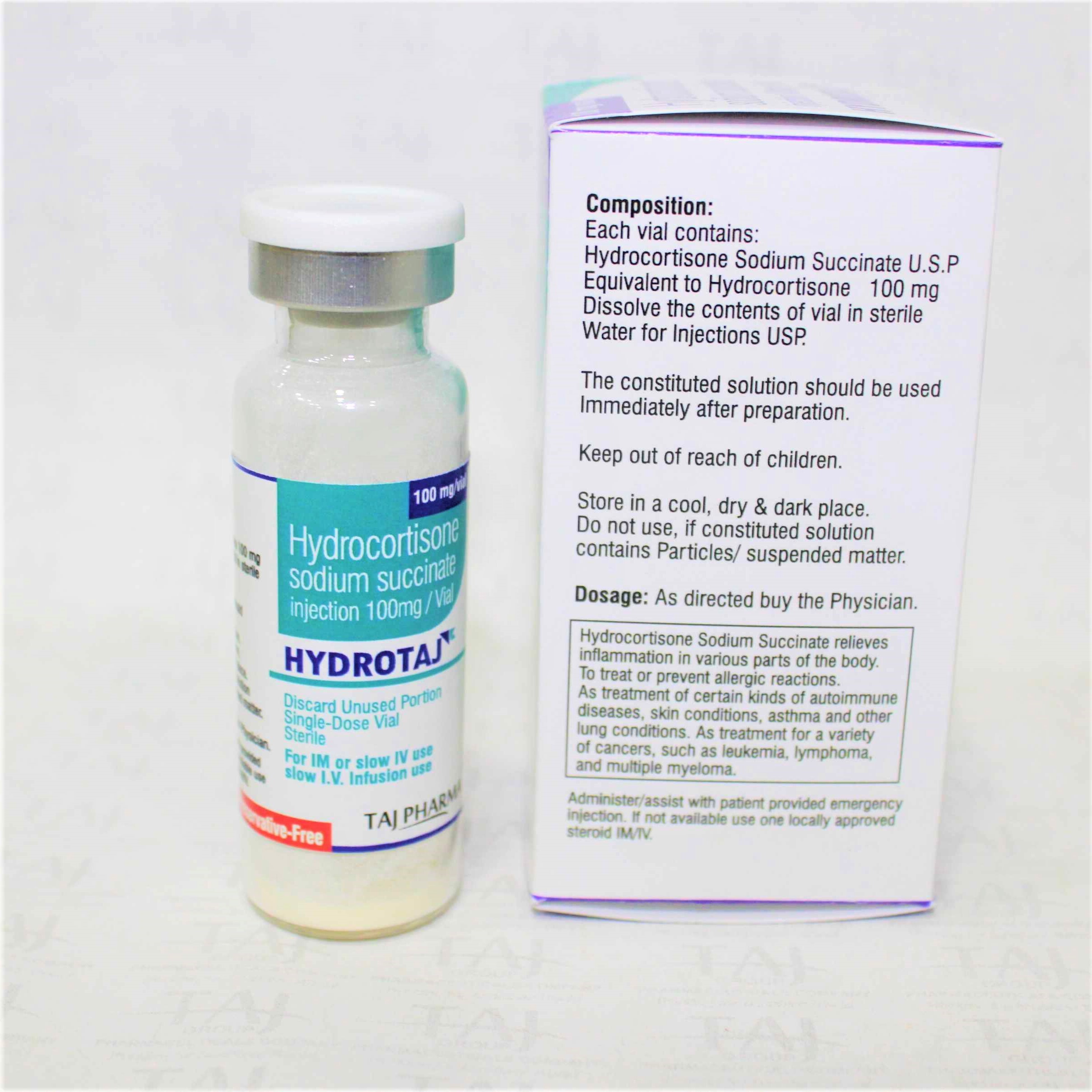 Hydrocortisone Sodium Succinate Injection Usp 100mg General Medicines ...