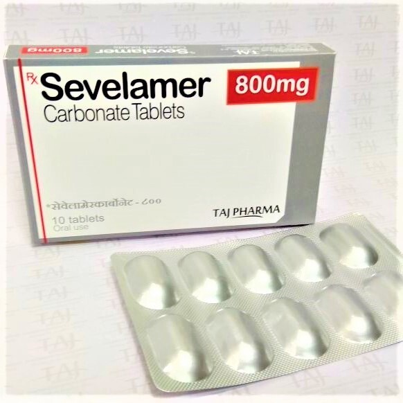 Sevelamer Carbonate Tablets 800mg at Best Price in Ahmedabad | Taj ...