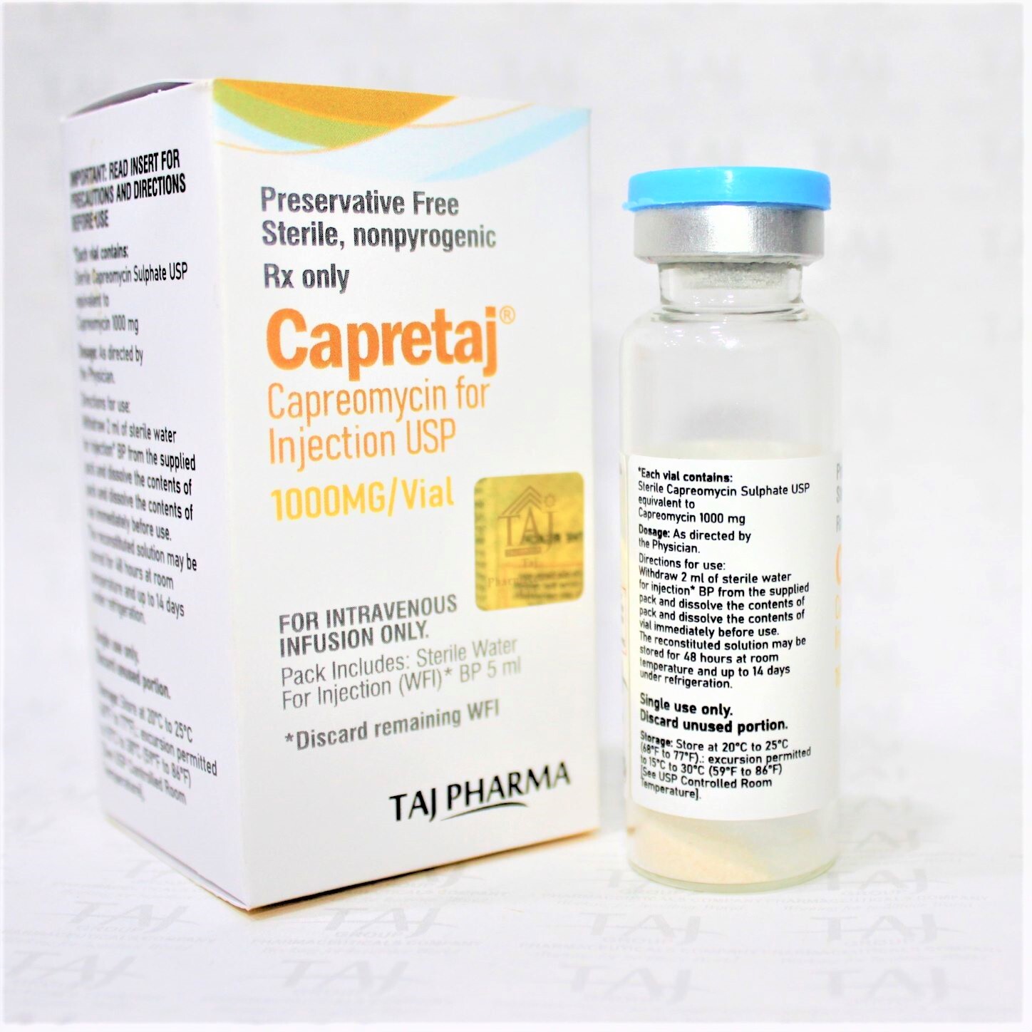 Capreomycin For Injection Usp 1000mg Expiration Date: 2 Years at Best ...