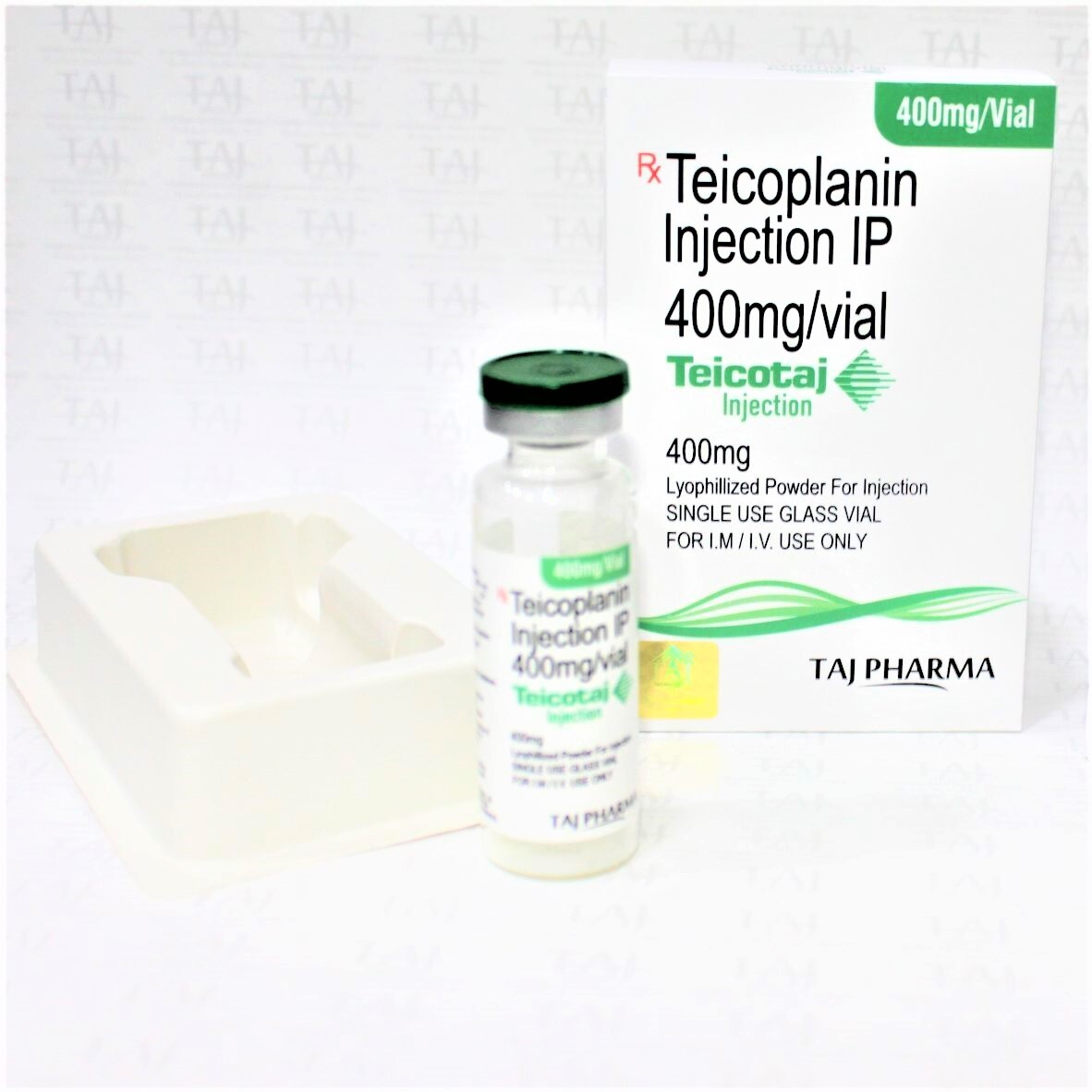 Teicoplanin For Injection Ip 400mg at Best Price in Ahmedabad | Taj ...