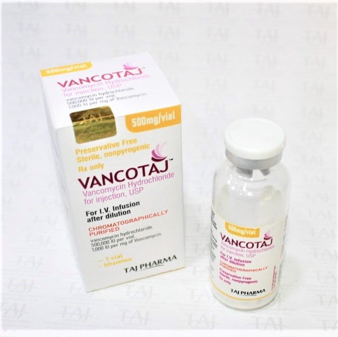 Vancomycin Hydrochloride For Injection Usp 500mg At Best Price In Ahmedabad Taj