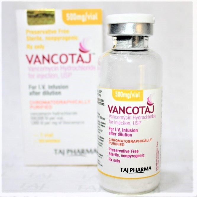 Vancomycin Hydrochloride For Injection Usp 500mg at Best Price in ...
