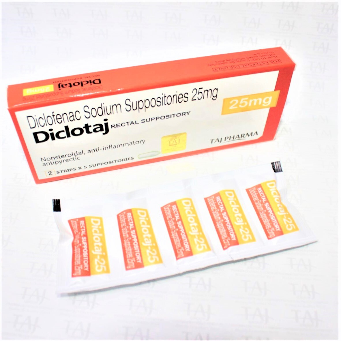 Diclofenac Sodium Suppositories 25mg General Medicines at Best Price in ...