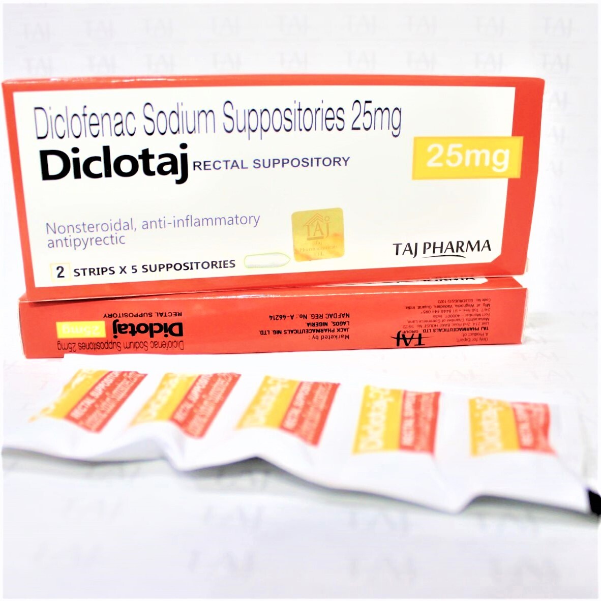 Diclofenac Sodium Suppositories 25mg General Medicines at Best Price in ...