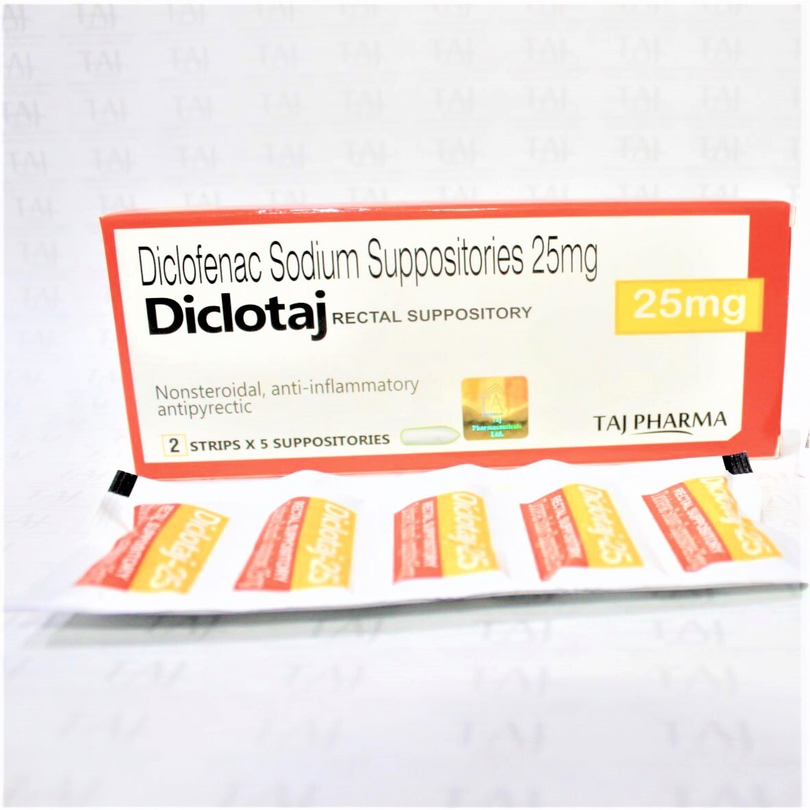 Diclofenac Sodium Suppositories 25mg General Medicines at Best Price in ...