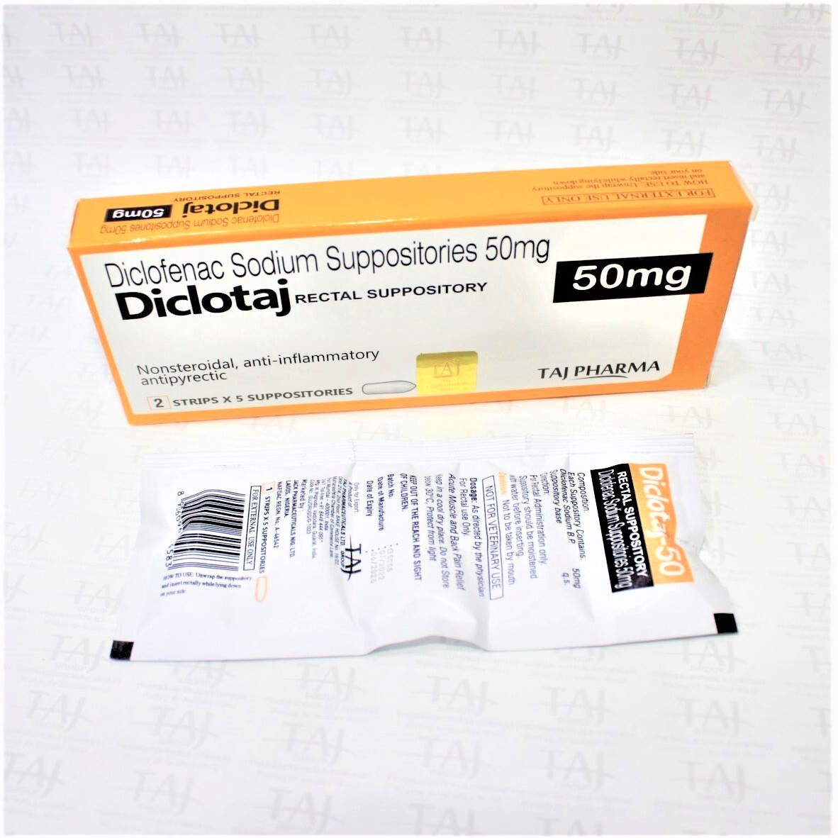 Diclofenac Sodium Suppositories - 50mg | Anti-inflammatory, Analgesic ...