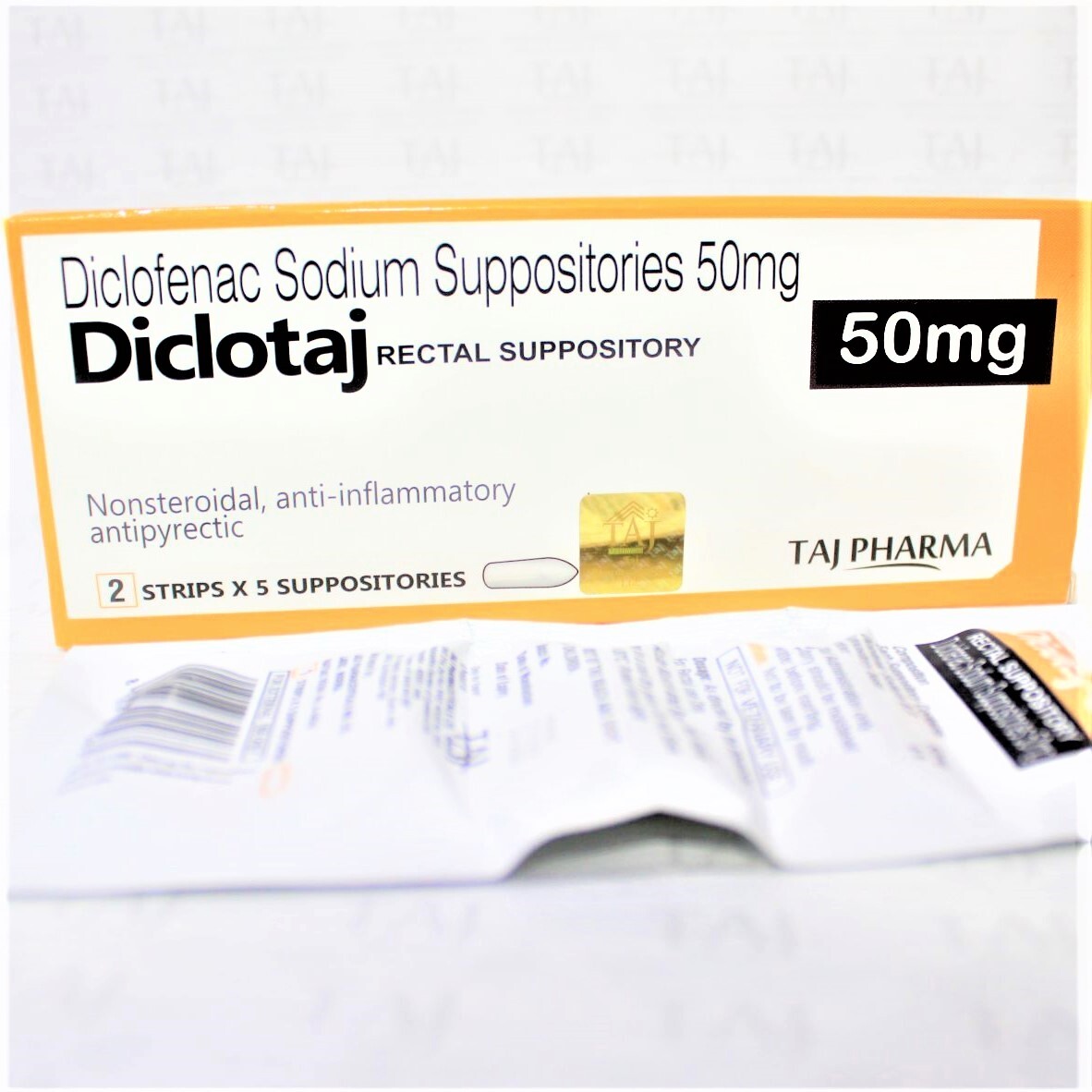 Diclofenac Sodium Suppositories - 50mg | Anti-inflammatory, Analgesic ...