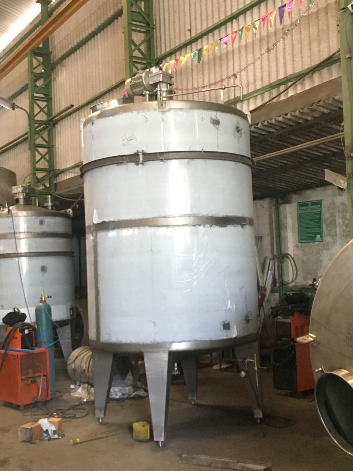 Stainless Steel Ghee Storage Tank at Best Price in Pune | Rupesh Equipments