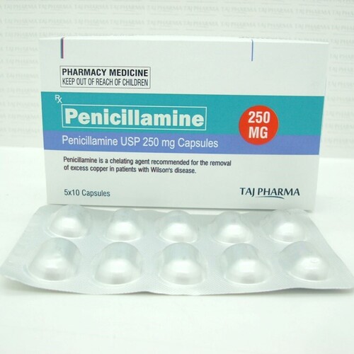 Penicillamine Capsules 250mg at Best Price in Ahmedabad, Gujarat | Taj ...