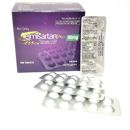 Telmisartan Tablets Usp 80mg Expiration Date: 3 Years at Best Price in ...