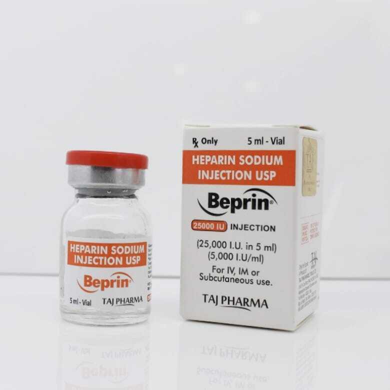 Heparin Sodium Injection Usp 25000 Iu/5ml (5000 Iu/ml) at Best Price in ...