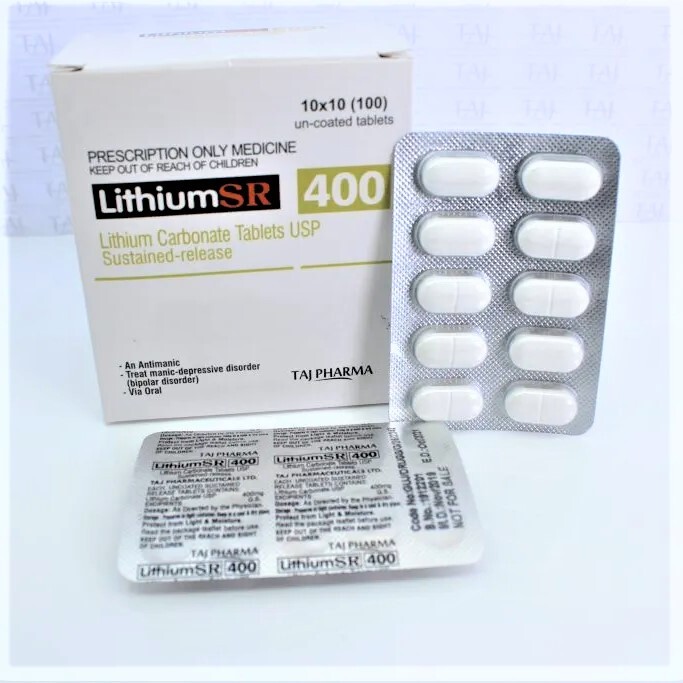 Lithium Carbonate Sr Tablets Usp 400mg at Best Price in Ahmedabad | Taj ...