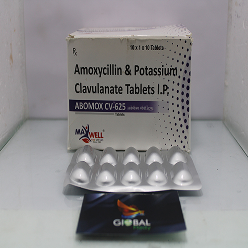 Abomax Cv 625 General Medicines at Best Price in Bhopal | Global Medy