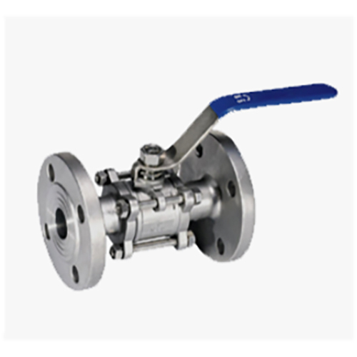 3 Pc. Design Flange End Ball Valves Application: Industrial at Best ...