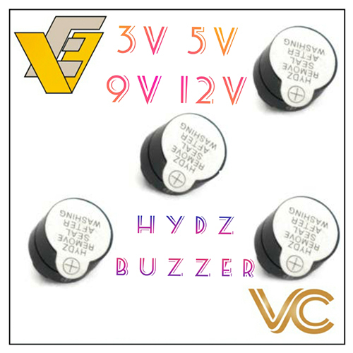 12x10mm B10 9v 85db Hydz Piezo Buzzer Application: Industrial at Best ...