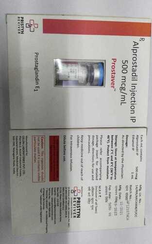 Prostaver (alprostadil Injection Ip 500mcg/ml) at Best Price in Mumbai ...