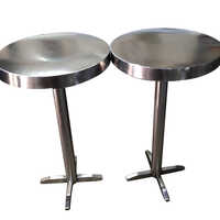 Stainless Steel Round Standing Table at Best Price in Mumbai | A2z ...