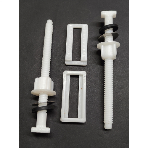 Pvc Bracket Hinge - 50mm Round Design | Glossy White Finish, Durable ...