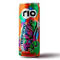 Rio Blueberry Peach Bubbly Fruit Drink Packaging: Can (tinned) at Best ...