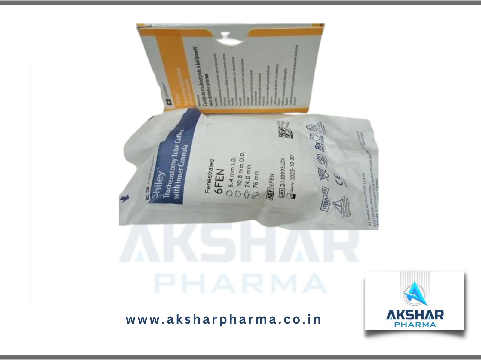 Shiley Tracheostomy Tube Cuffed at Best Price in Surat | Akshar Pharma