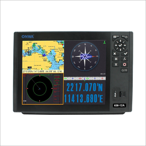 Onwa Km 12a - 12 Inch Marine Gps Chart Plotter Multi Function Display With Class B Ais ...