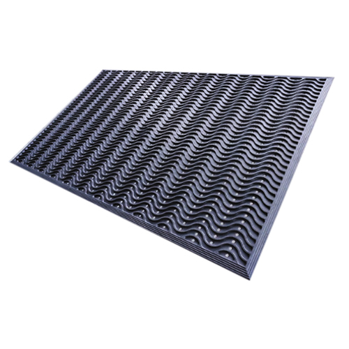 Wave Boot Scrap Mat - Pvc Material, 90 X 150cm X 12mm Dimensions, Black ...